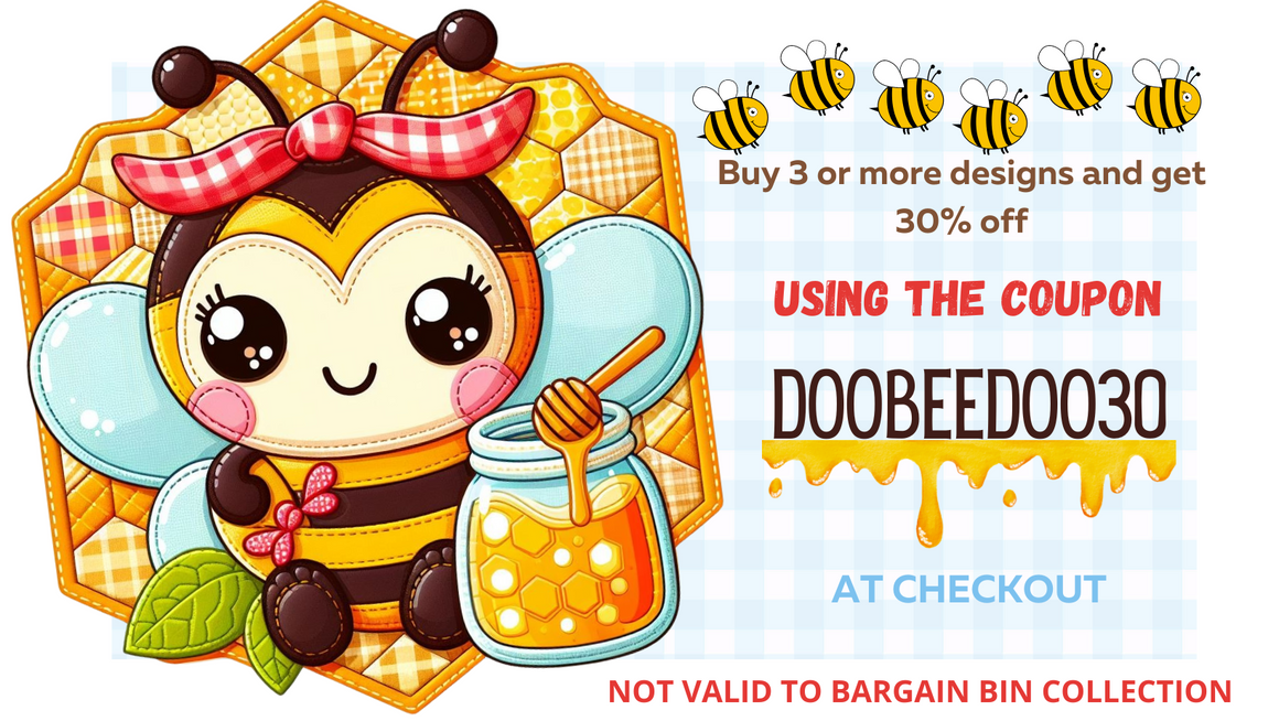 doobeedoo machine embroidery patterns – DooBeeDoo Machine Embroidery ...