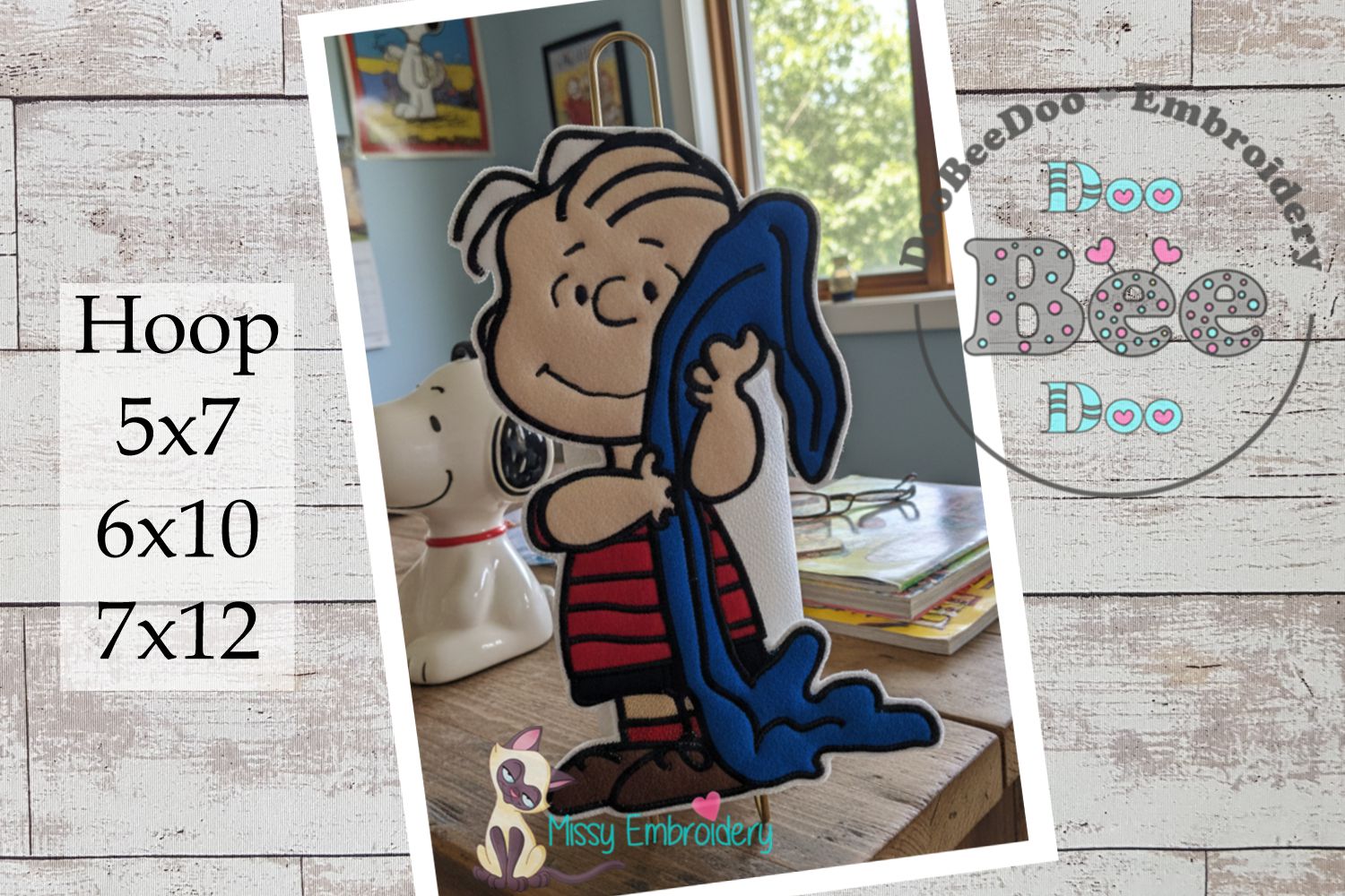 Linus with Blanket Paper Towel Holder Cover - ITH Project - Machine Em ...