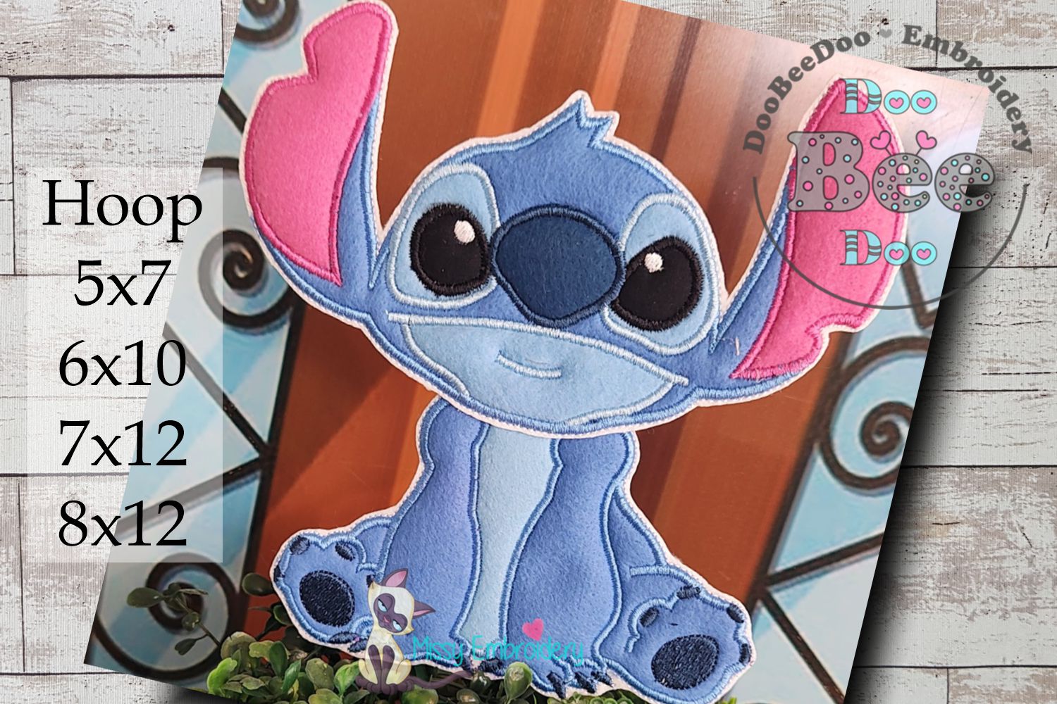 Cute Stitch - ITH Project - Machine Embroidery Design – DooBeeDoo ...