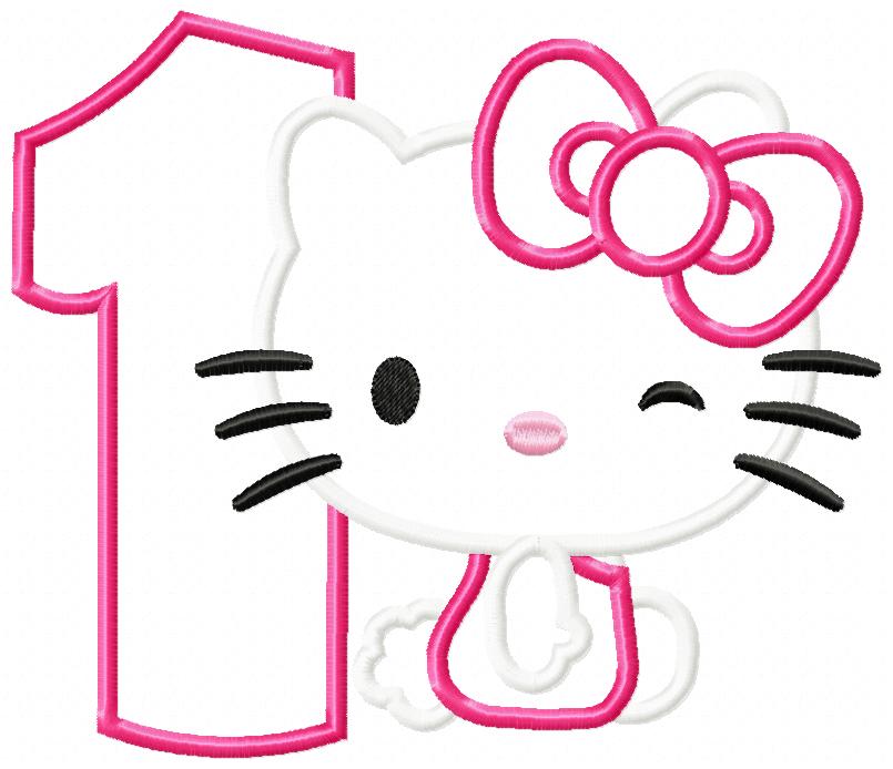 Hello Kitty 1st Birthday Images