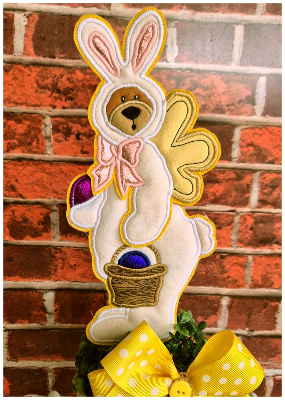 12 Bunny Designs Bundle - ITH Project - Machine Embroidery Design ...