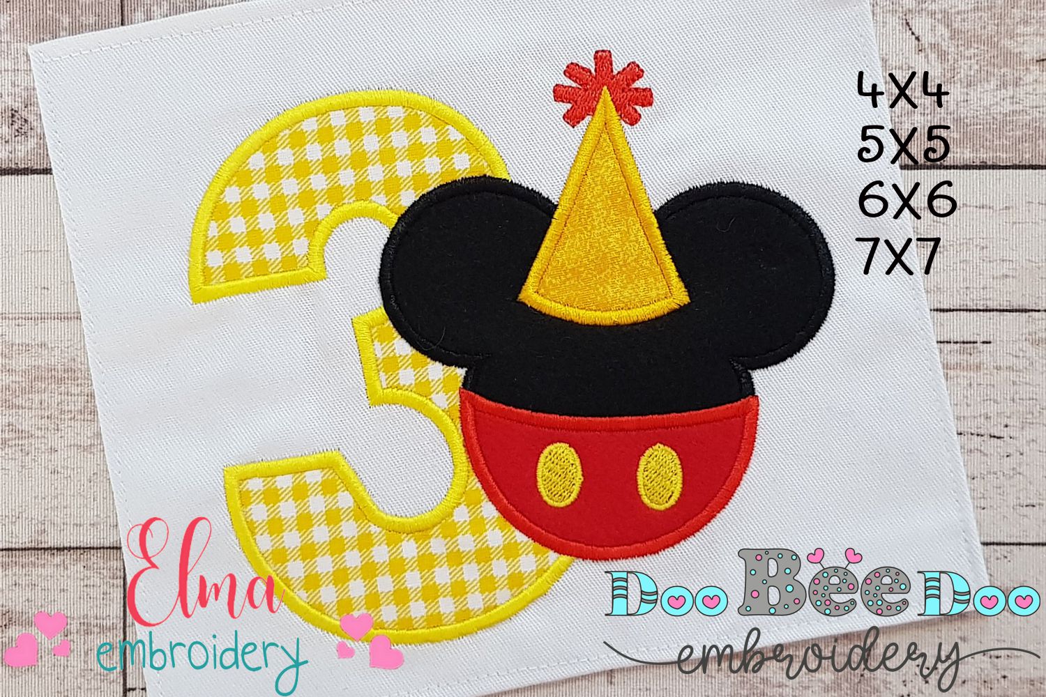 Mickey Mouse Ears Border