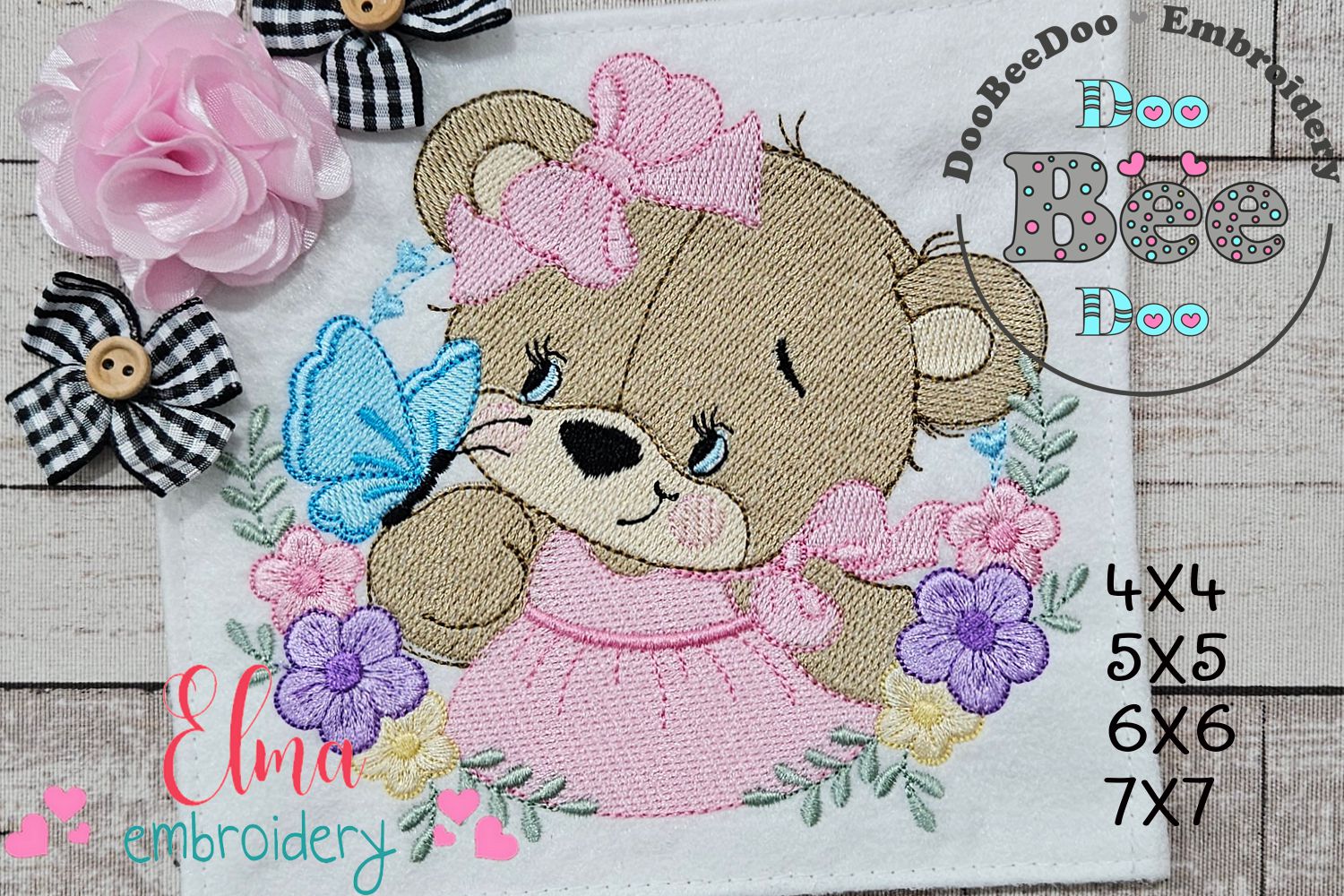 Teddy Bear Embroidery Designs – DooBeeDoo Machine Embroidery Designs