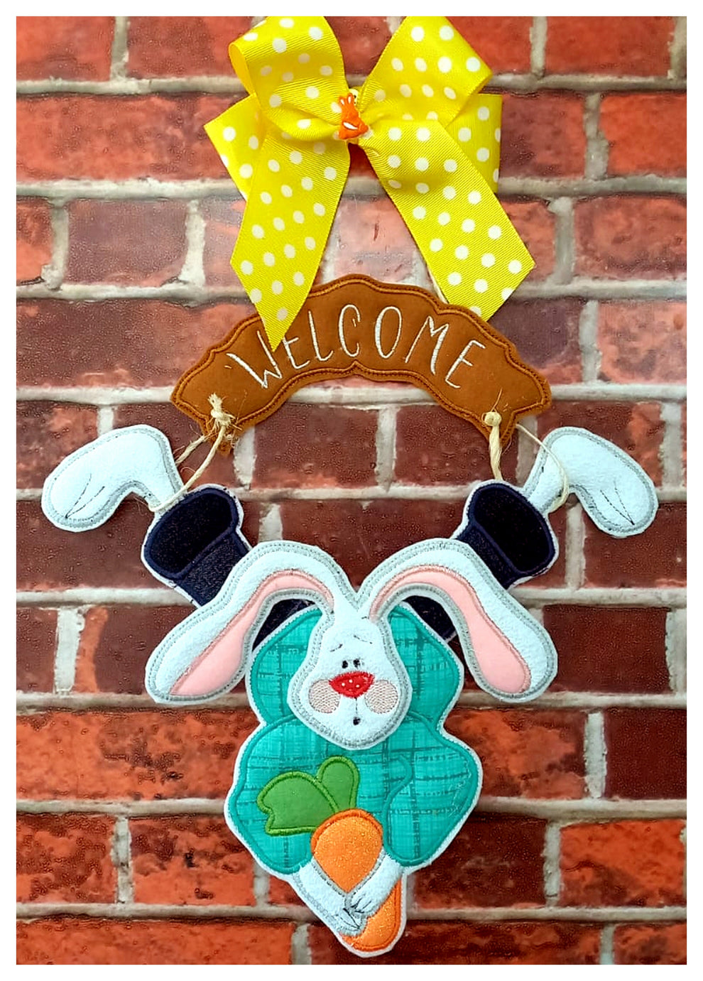 12 Bunny Designs Bundle - ITH Project - Machine Embroidery Design ...