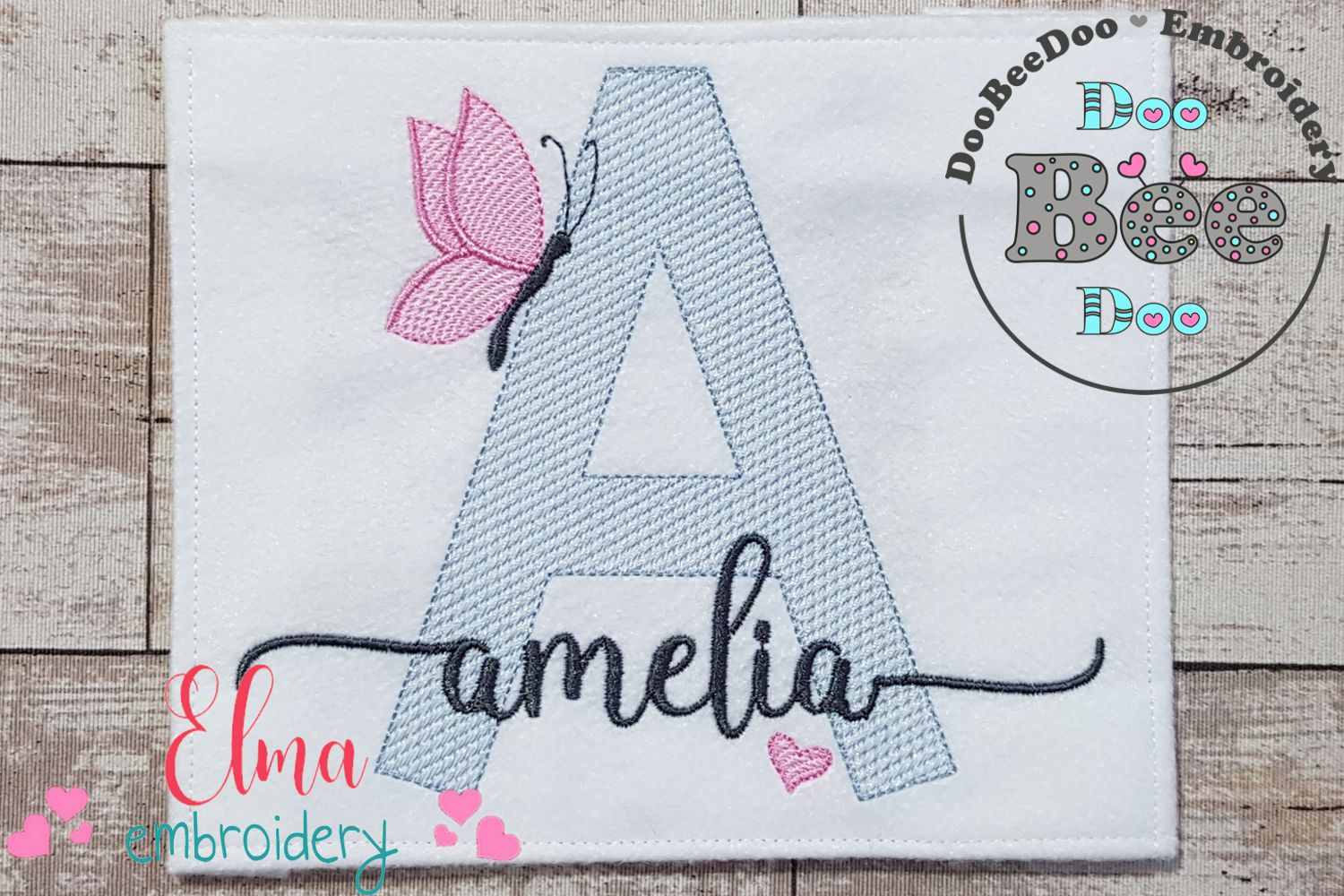 Free Machine Embroidery Applique Alphabet Satin Edged Applique