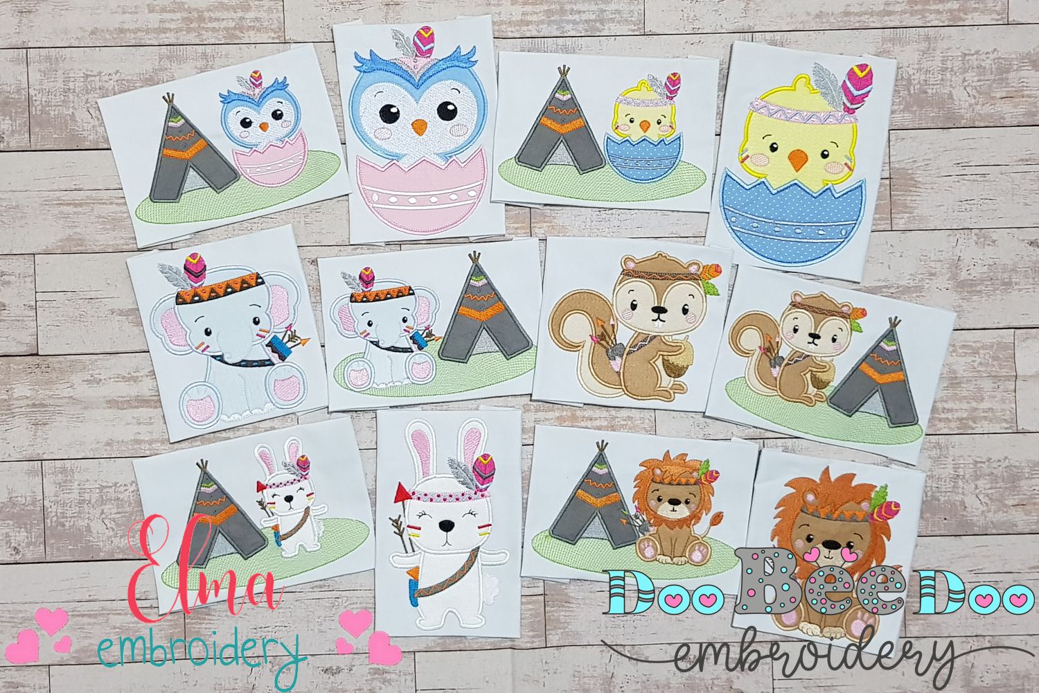 Boho Machine Embroidery Designs – DooBeeDoo Machine Embroidery Designs